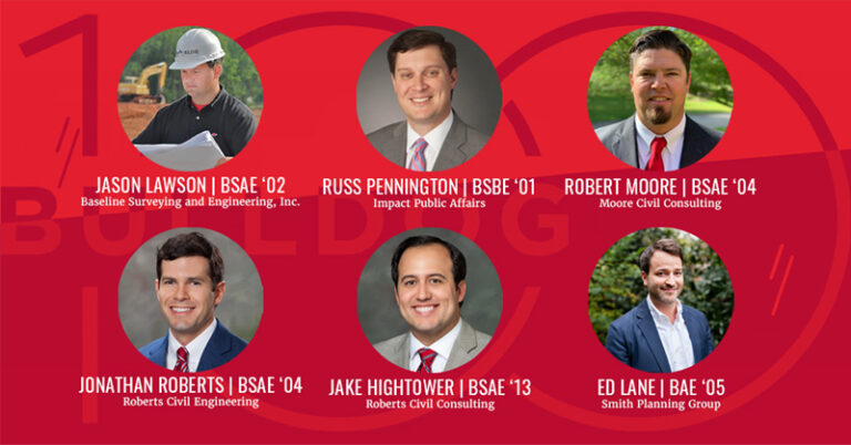 Six engineering alumni named to 2023 Bulldog 100 - College of Engineering